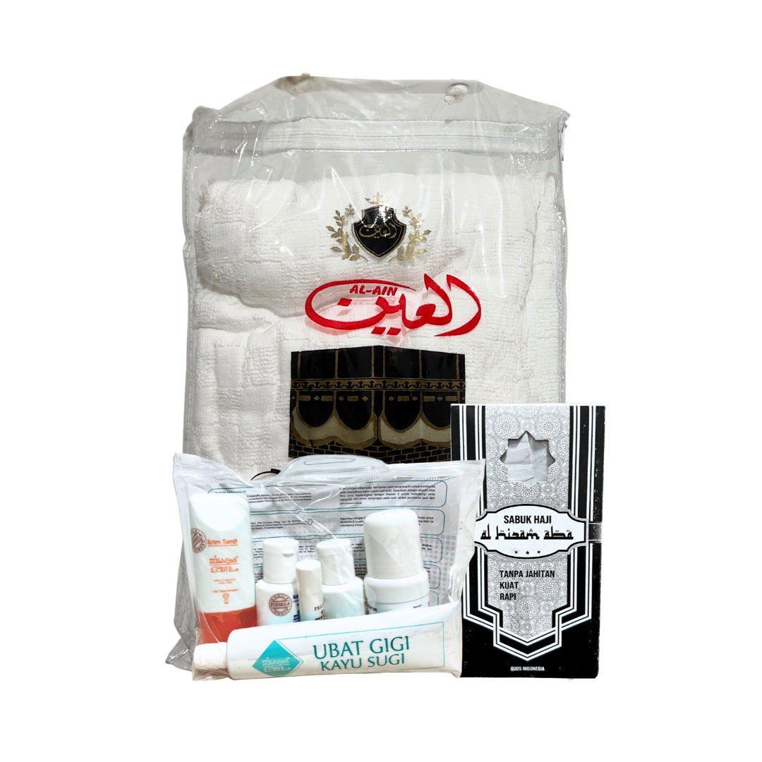 Men Ihram Ready Set – Complete Essentials for Umrah | Umrah Porter